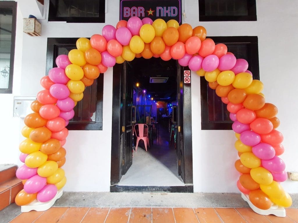 Standard Balloon Arch Spiral Design