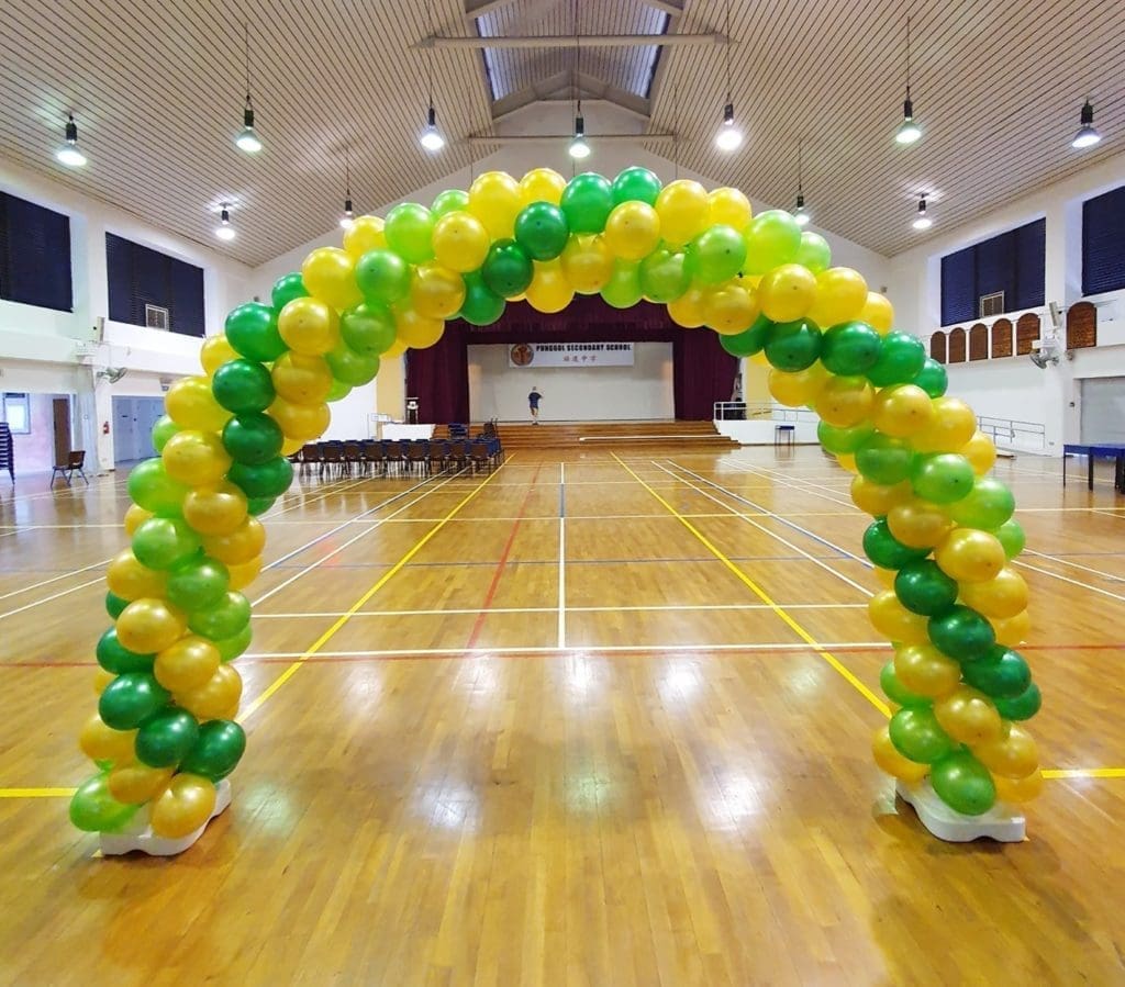 Standard Balloon Arch Spiral Design